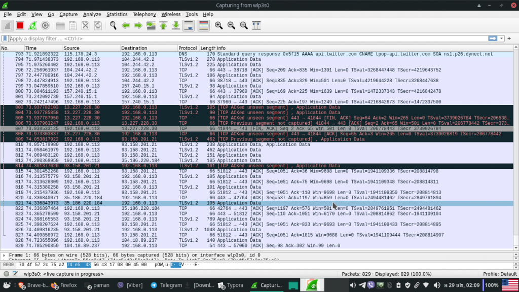 Using Wireshark to Capture and Analyze Packets