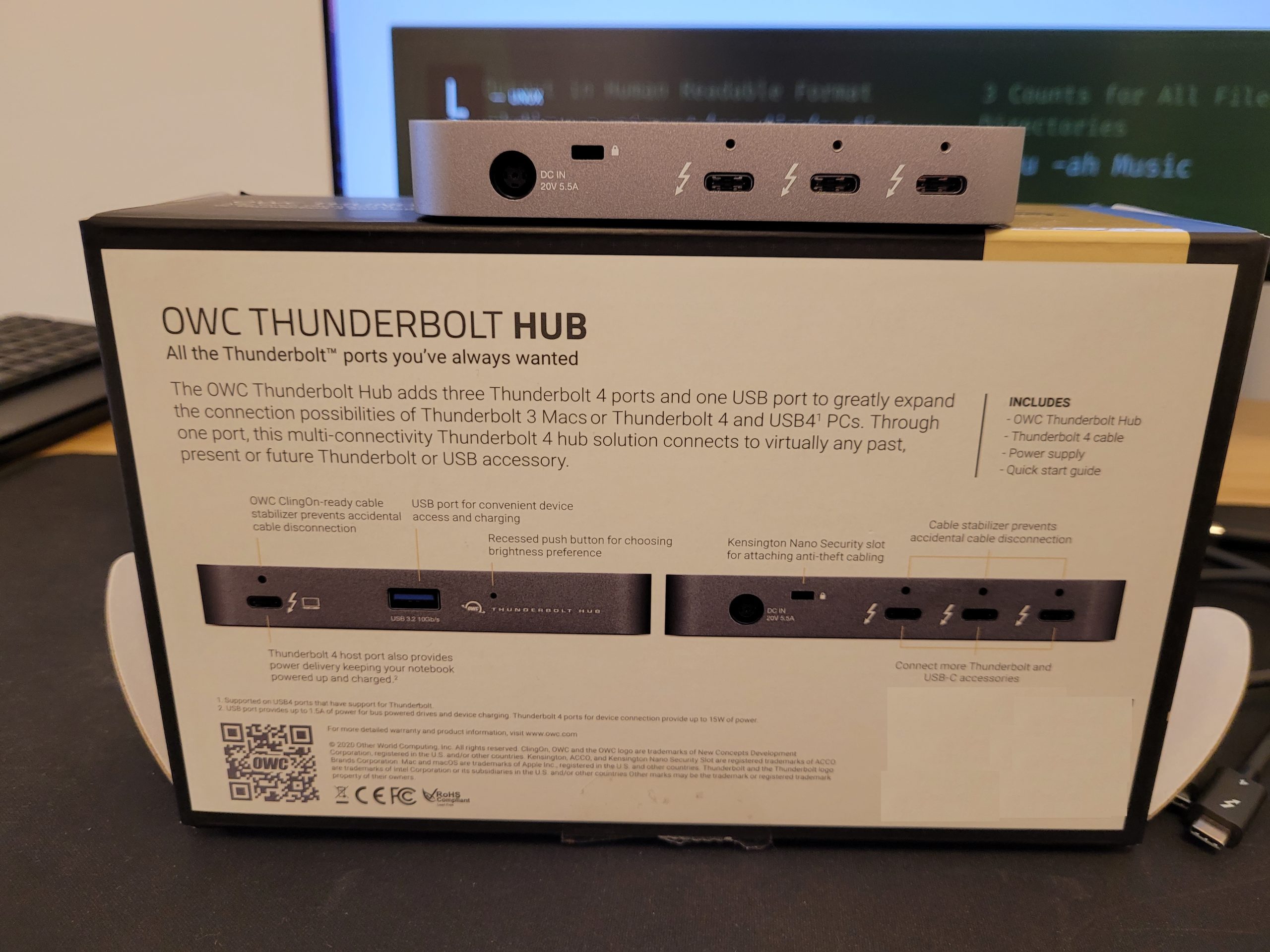 Using OWC Thunderbolt 4 Hub on Linux, Windows, macOs